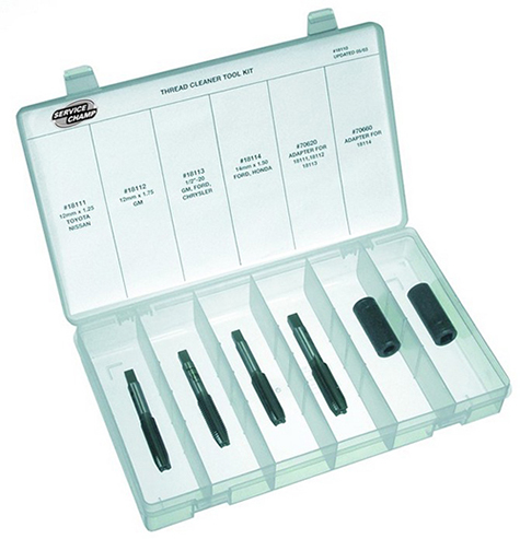 CTA Thread Cleaning Tool Kit - Differential Plugs