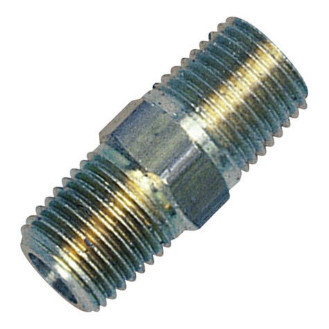 Tru-Flate 1/4" Male Coupling - Couplers