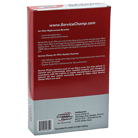 Service Champ Air Filter - Service Champ