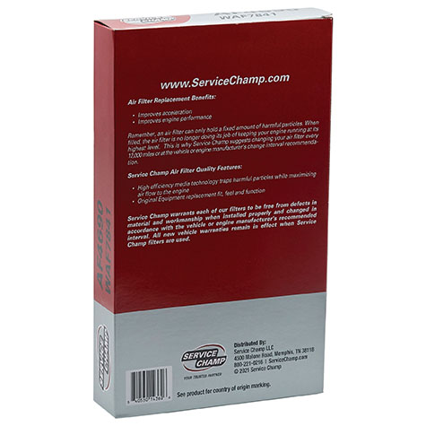 Service Champ Air Filter - Service Champ
