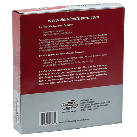 Service Champ Air Filter - Service Champ