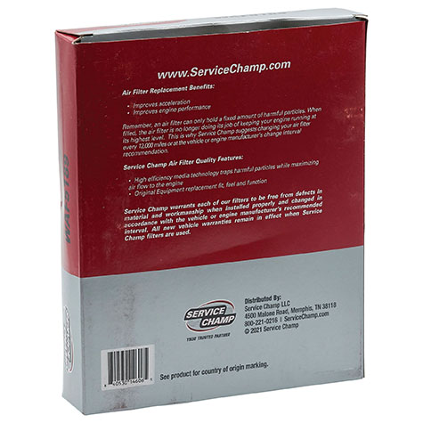 Service Champ Air Filter - Service Champ