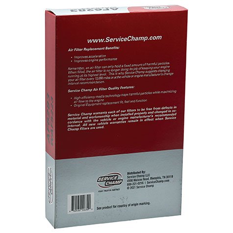 Service Champ Air Filter - Service Champ
