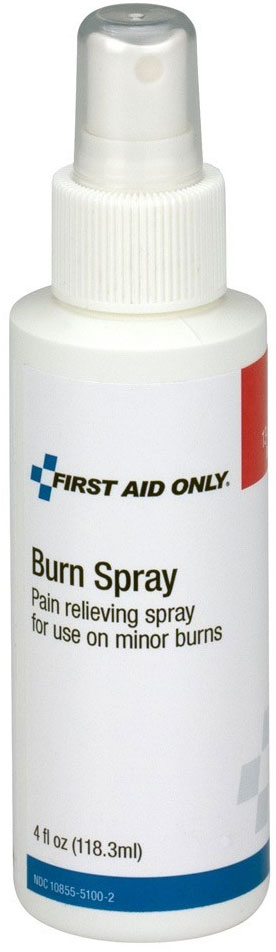 First Aid Only Pump Bottle Burn Spray - First Aid