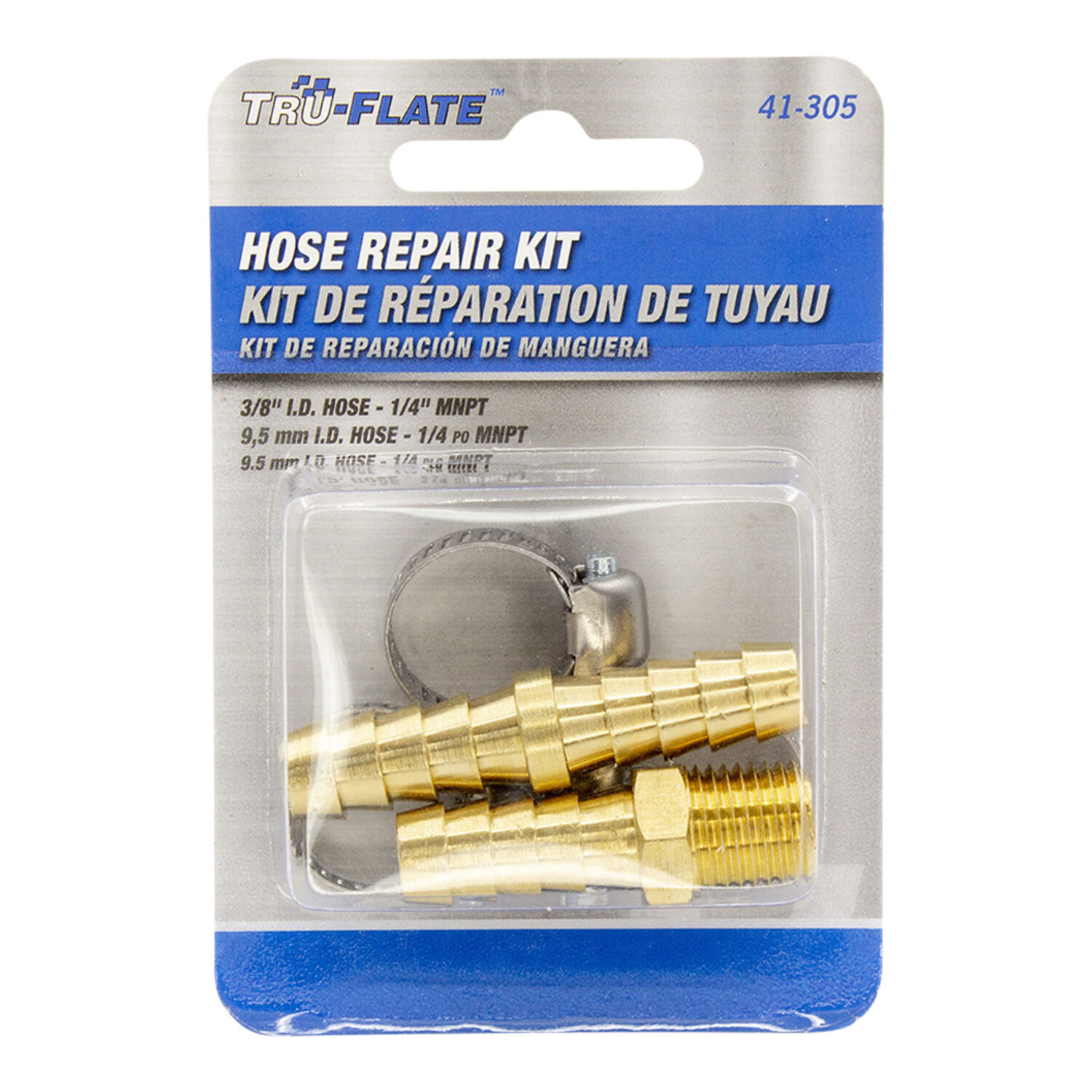 Tru-Flate Hose Repair Kit - 3/8" - Couplers
