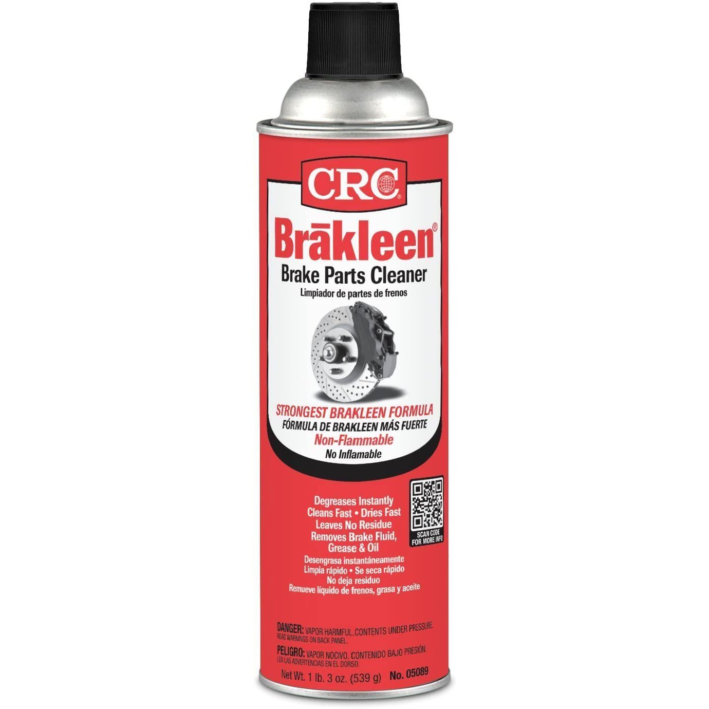 CRC Brake Parts Cleaner - Aerosol Chemicals