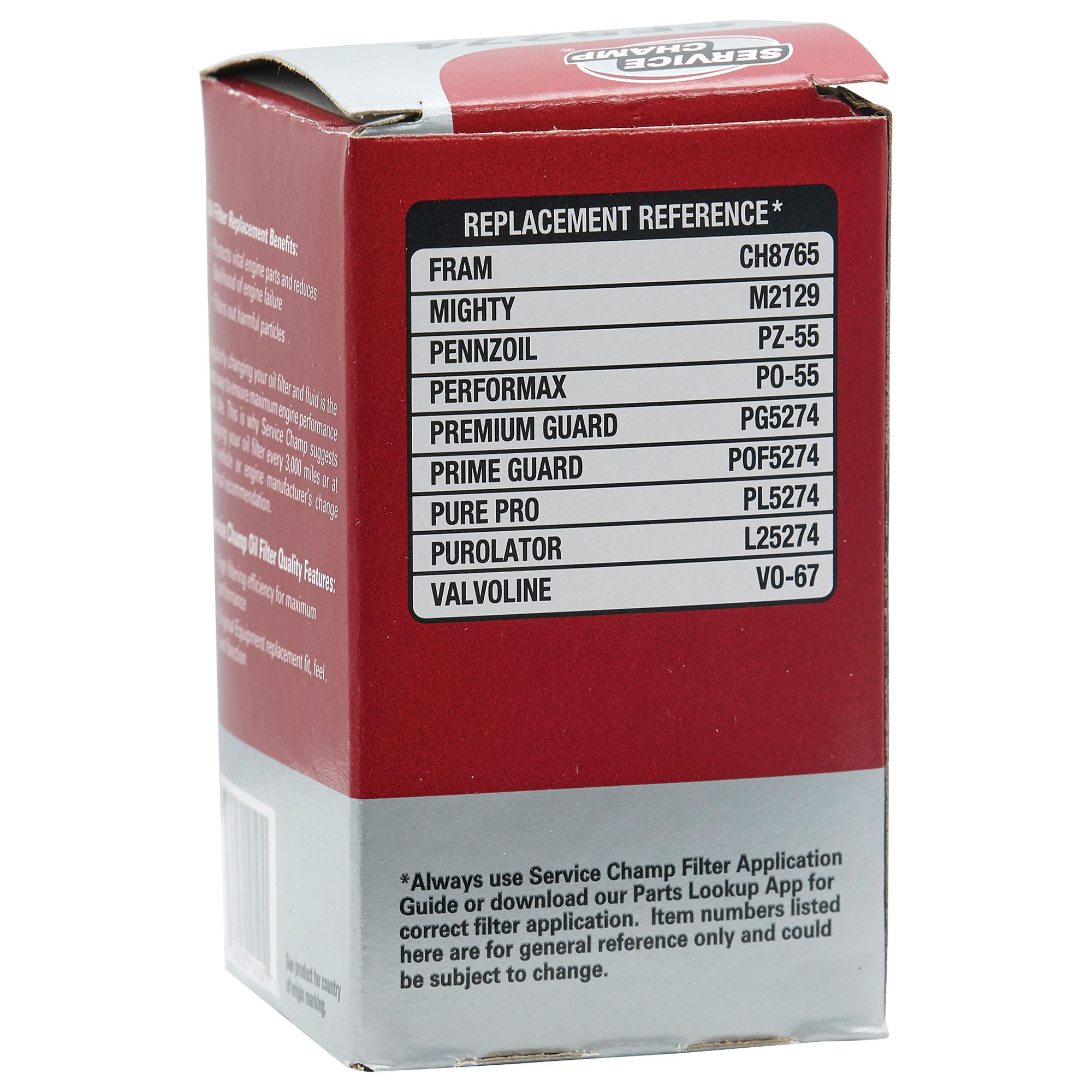 Service Champ Oil Filter - Service Champ