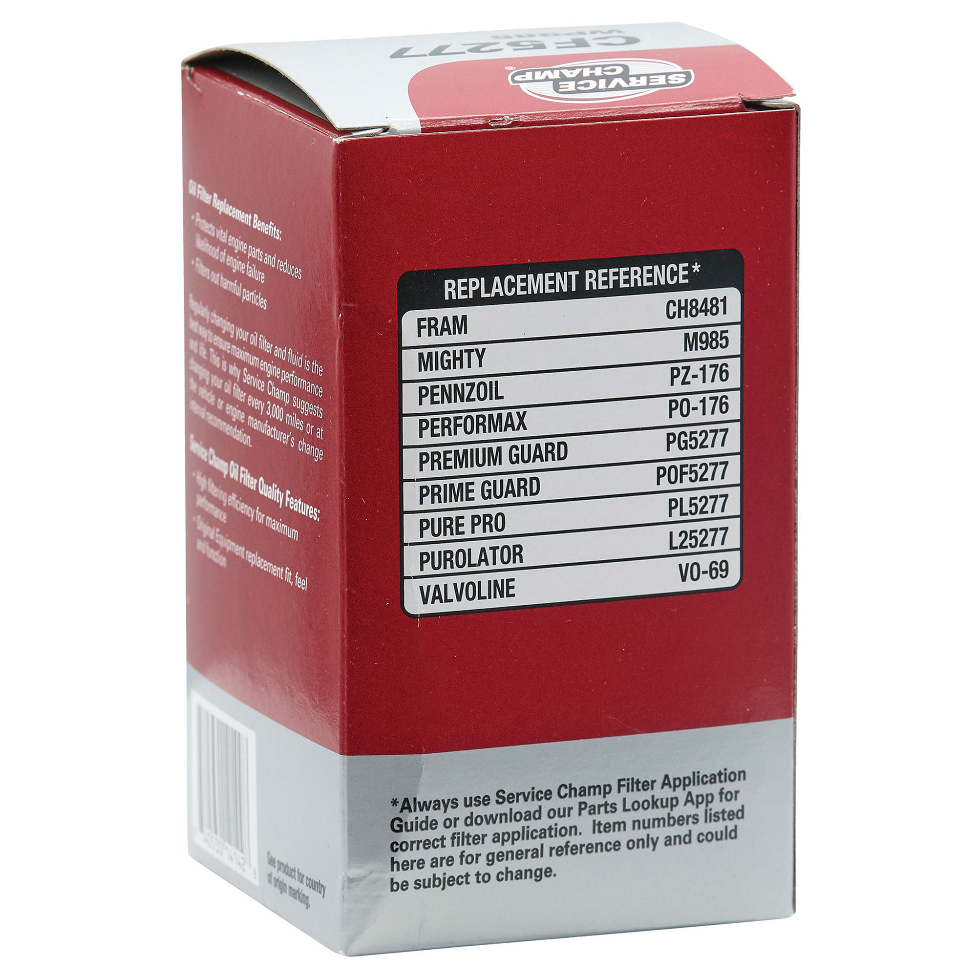 Service Champ Oil Filter - Service Champ