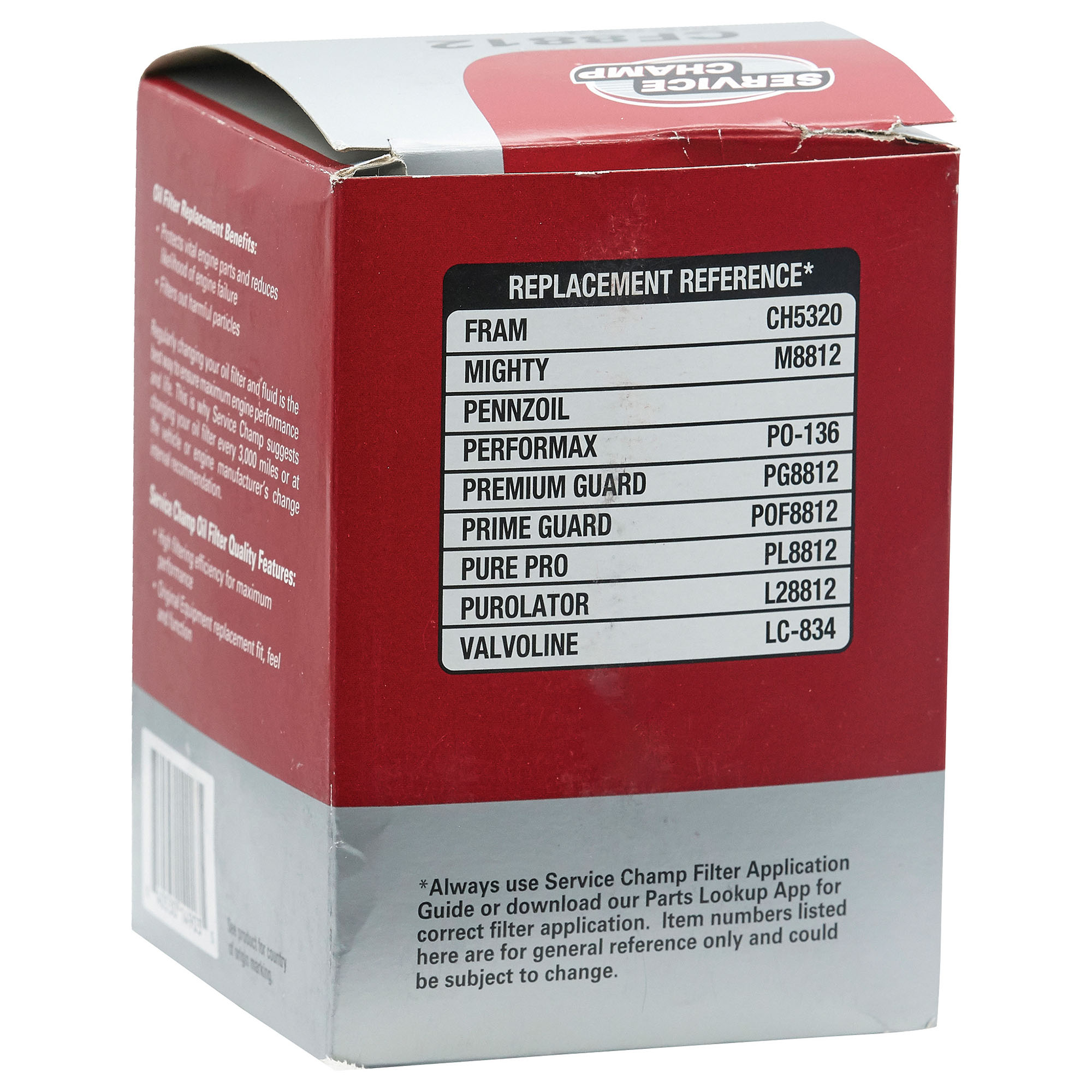 Service Champ Oil Filter - Service Champ