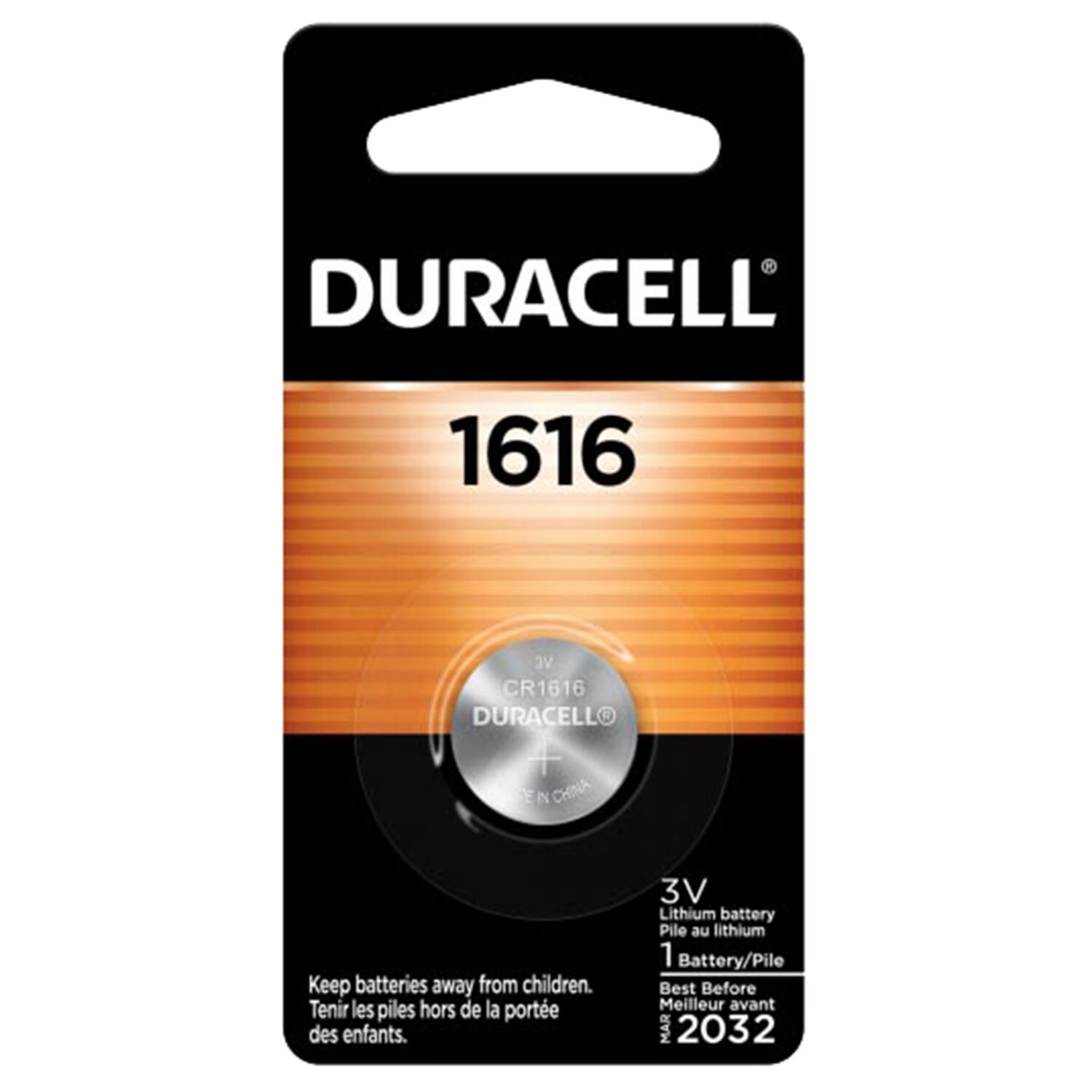 Duracell Lithium Coin Battery - 1616 - Other