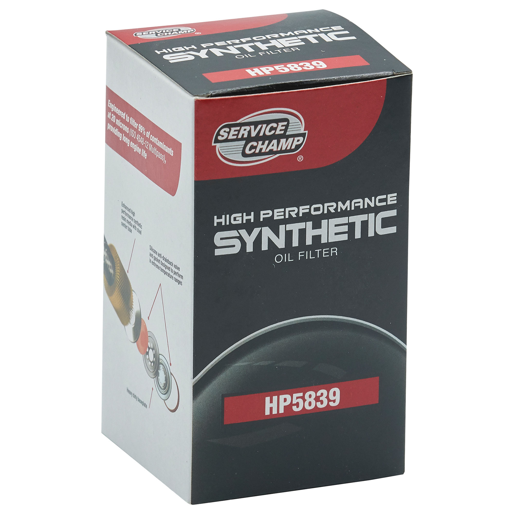 Service Champ HP Synthetic Oil Filter - Oil Filters