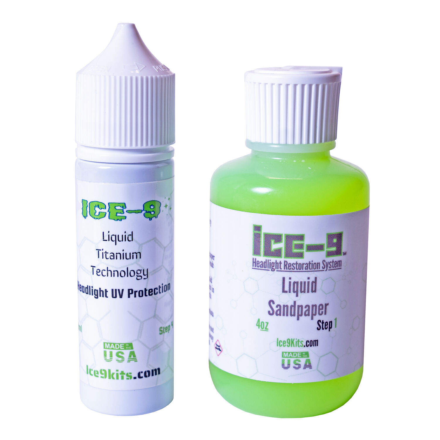 ICE-9 Headlight Restoration Test Drive Kit - Headlight Restoration