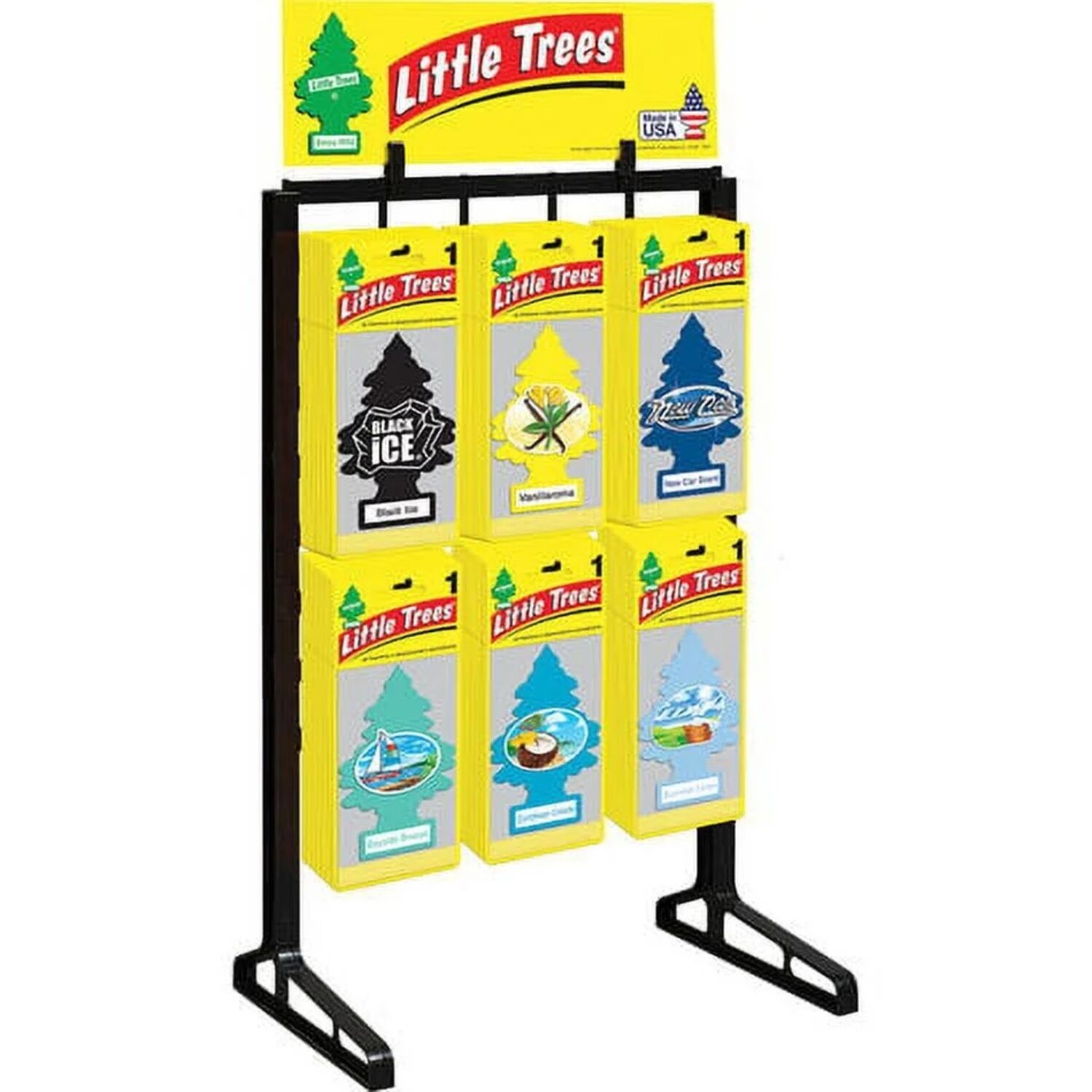 Little Trees Air Freshener Plastic Rack - 144 Count - Air Fresheners
